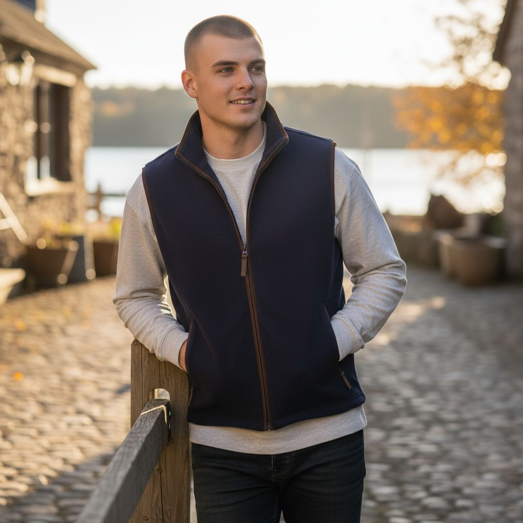Taylor & Hunt TH601 Navy Gilet – Wallace